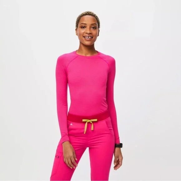 Figs | Tops | Figs Salta Performance Underscrub Fruit Dove Pink Rare ...